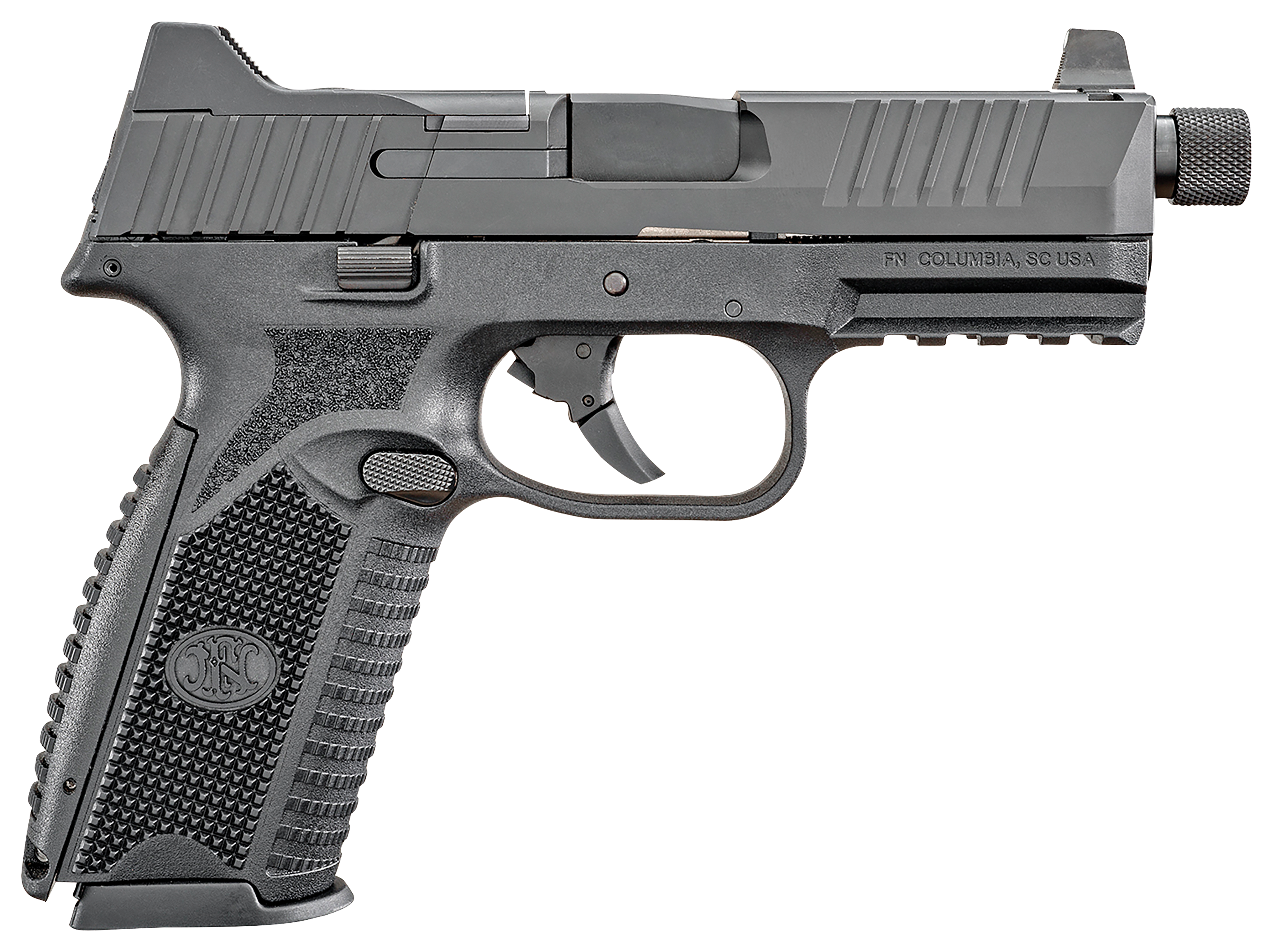 FN 509 Tactical 9mm Semi-Auto Pistol Bundle with Two 10-Round Magazines ...